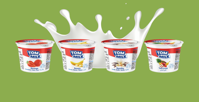 New Tom Milk Creamy Yoghurts, now in 100g packaging - Ano 2000
